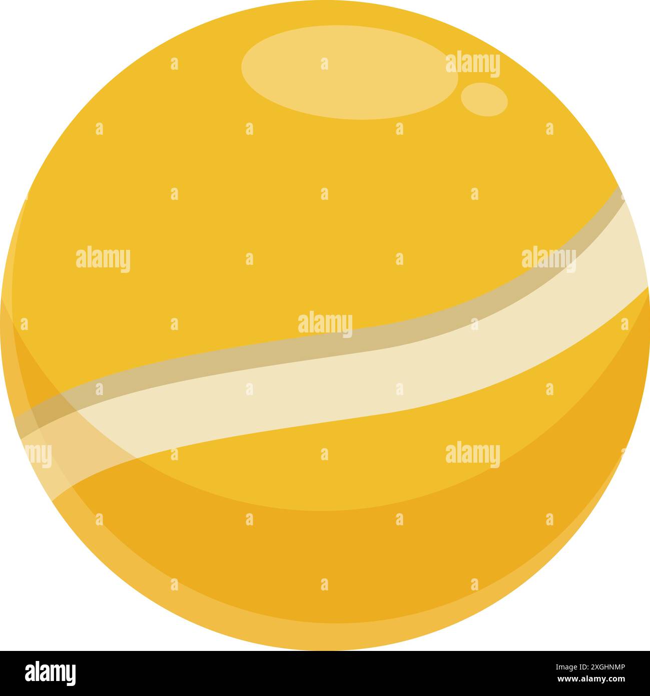 Yellow rubber bouncy ball is bouncing with motion lines Stock Vector Image & Art - Alamy