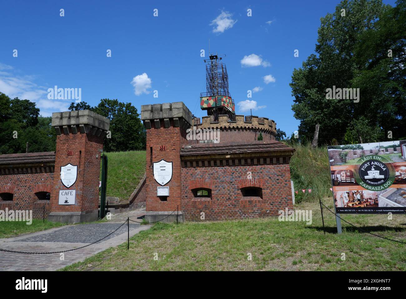 Fort Aniola, Swinoujscie Stock Photo - Alamy
