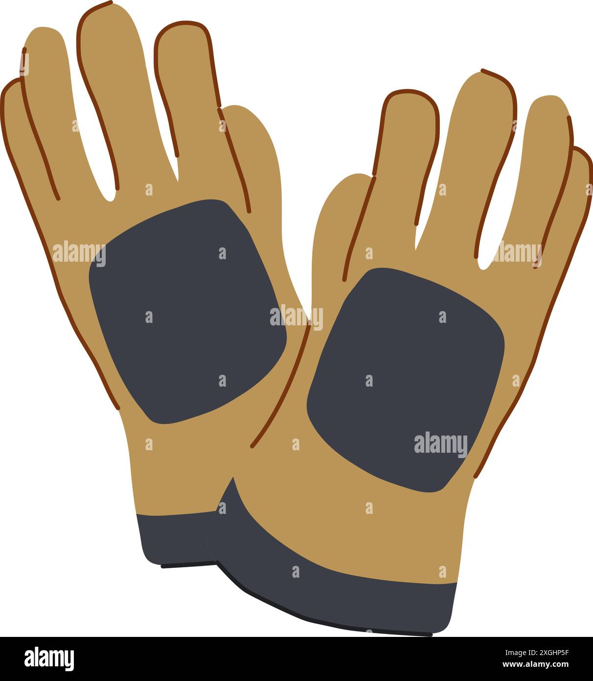 Factory man welding metal structure Stock Vector Images - Alamy