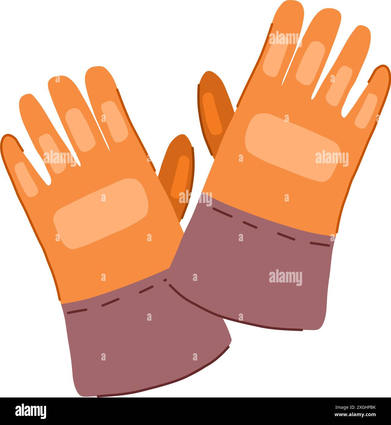 gas gloves welding cartoon vector illustration Stock Vector Image & Art ...