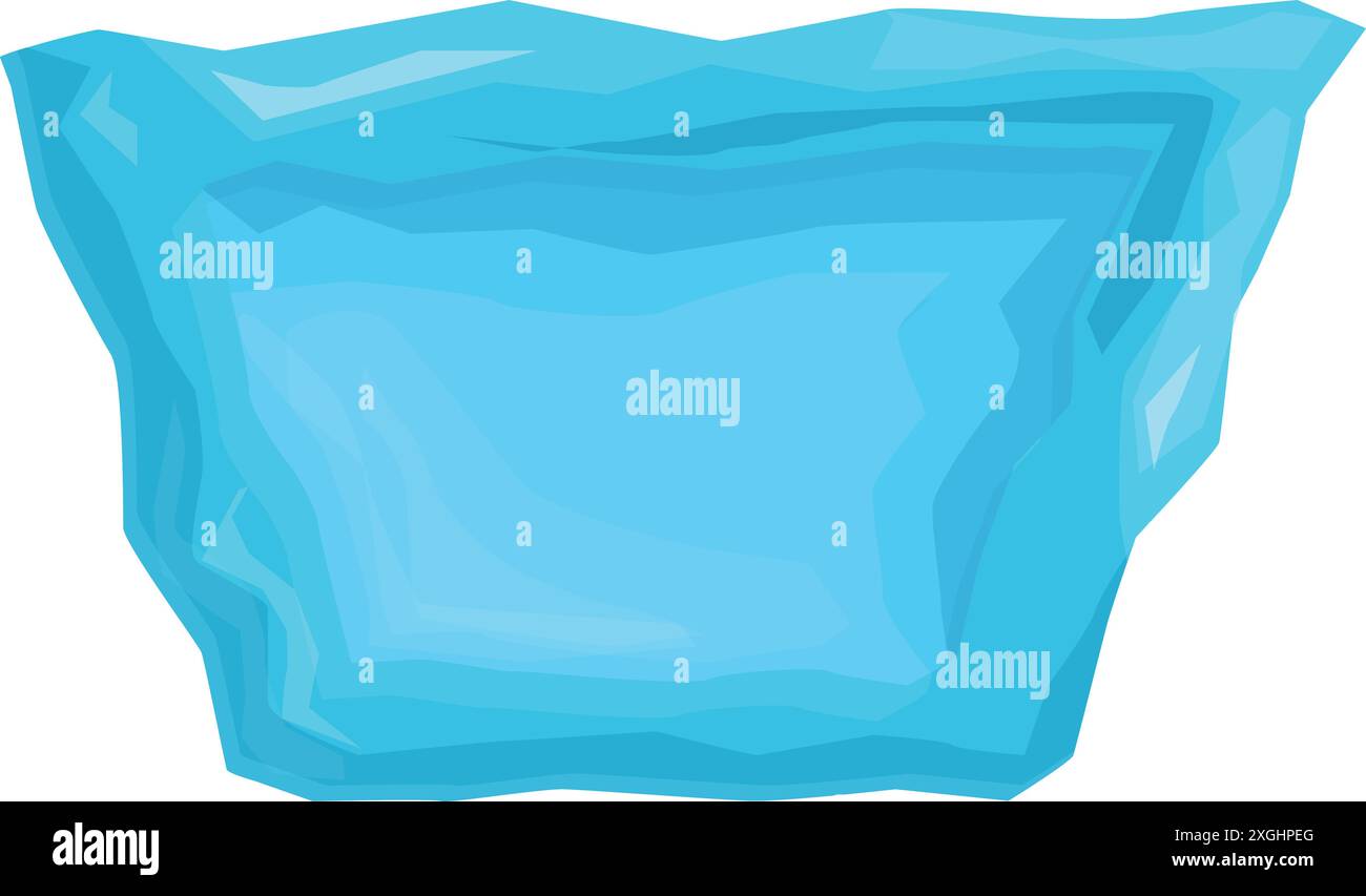 Huge block ice floating Stock Vector Images - Alamy