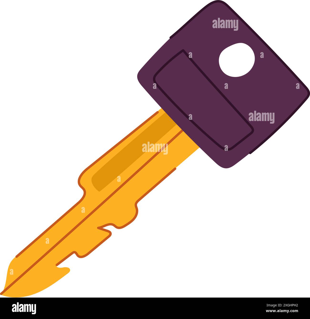 door key cartoon vector illustration Stock Vector Image & Art - Alamy