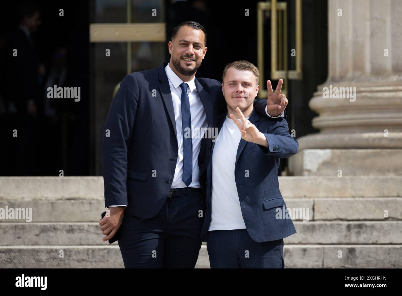 Paris, France. 09th July, 2024. French newly-elected Members of ...