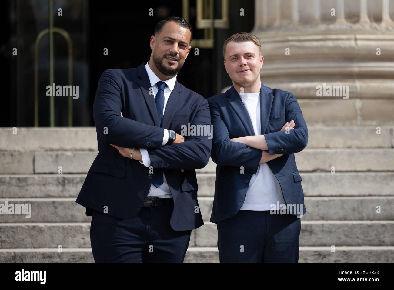 Paris, France. 09th July, 2024. French newly-elected Members of ...