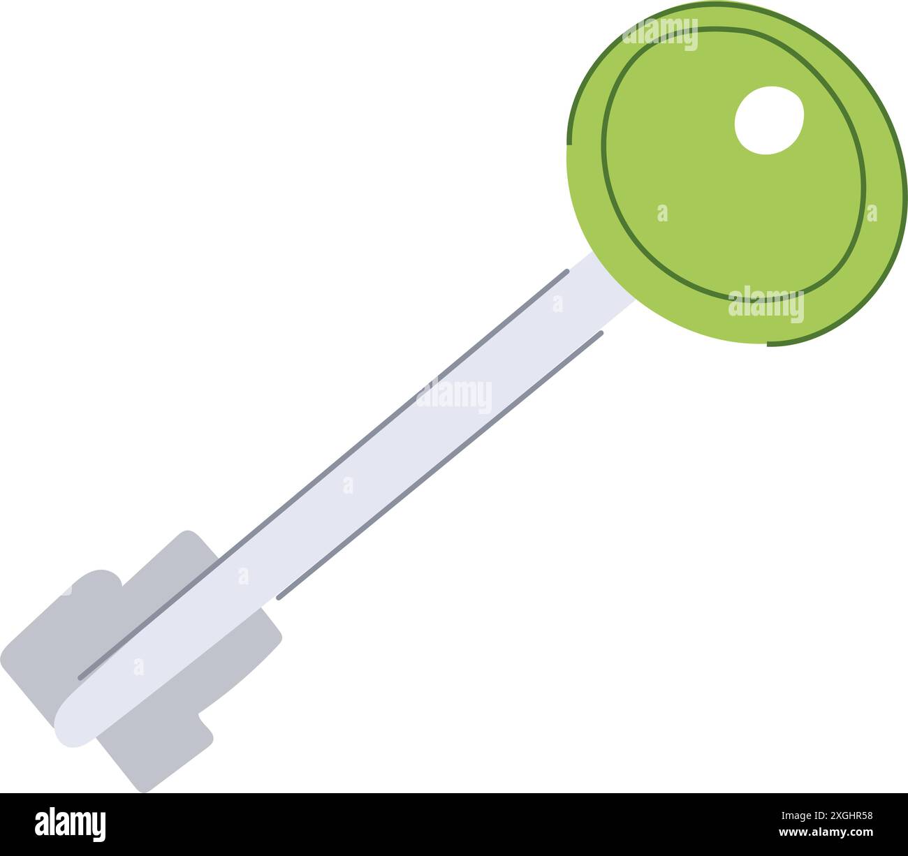 computer key cartoon vector illustration Stock Vector Image & Art - Alamy