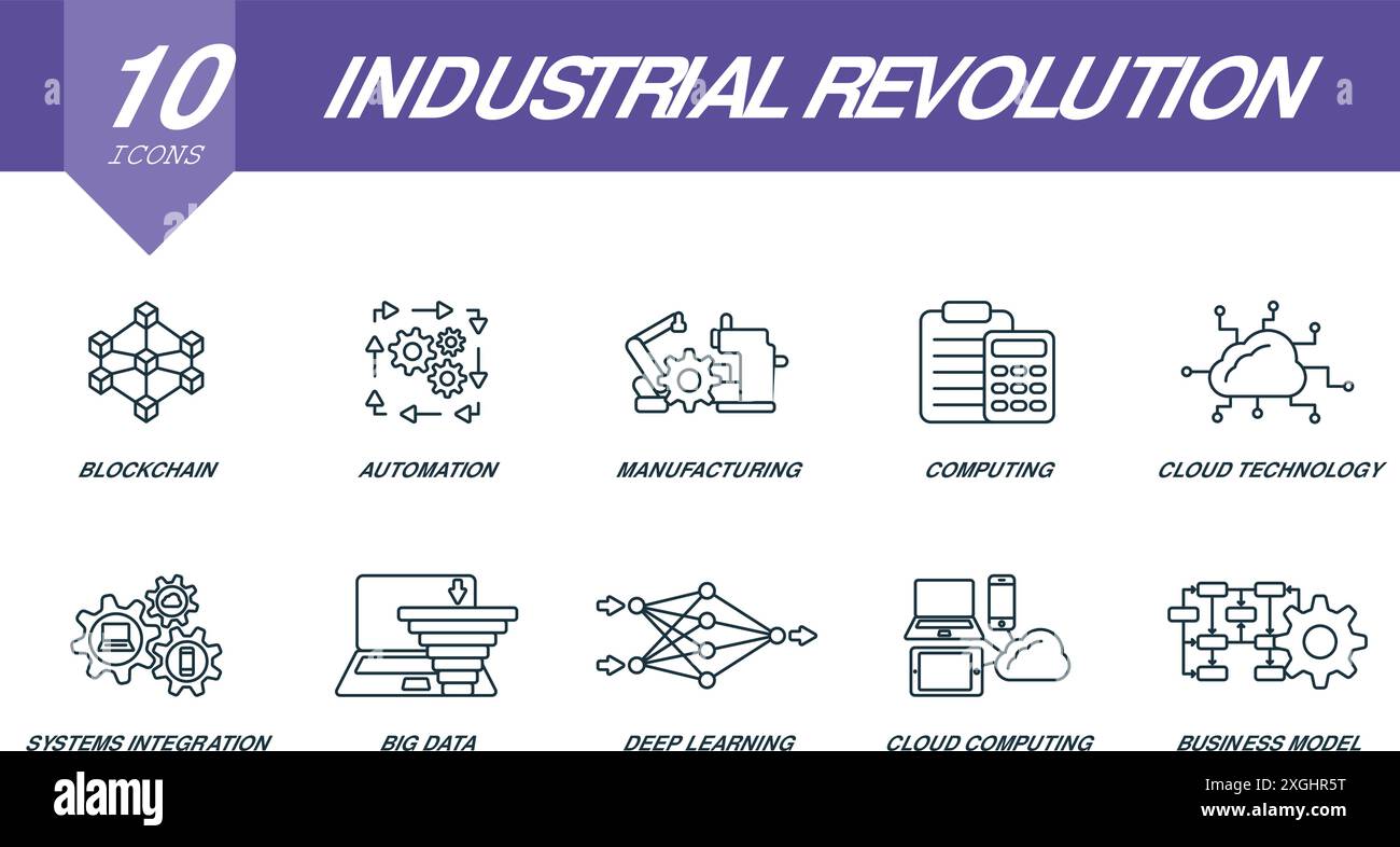 Industrial revolution Stock Vector Images - Alamy