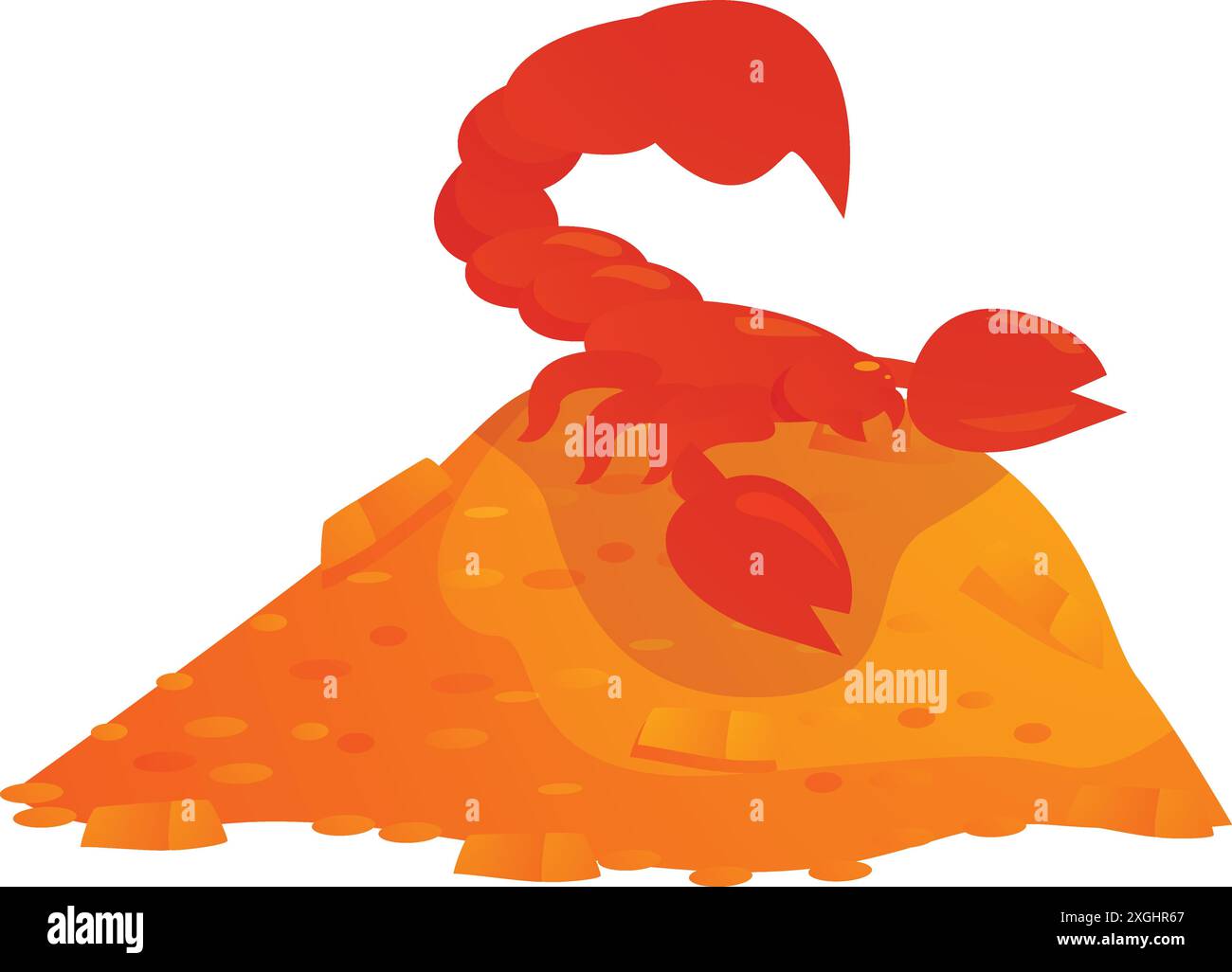 On a sand dune Stock Vector Images - Alamy