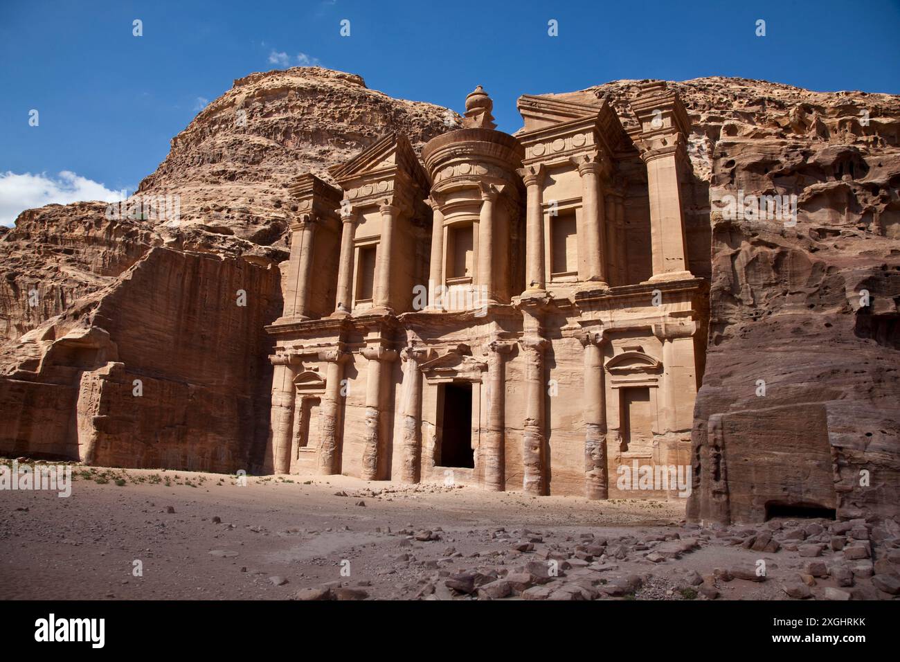 The Monastery, Petra, Jordan. Also known as Ad-Deir Stock Photo - Alamy