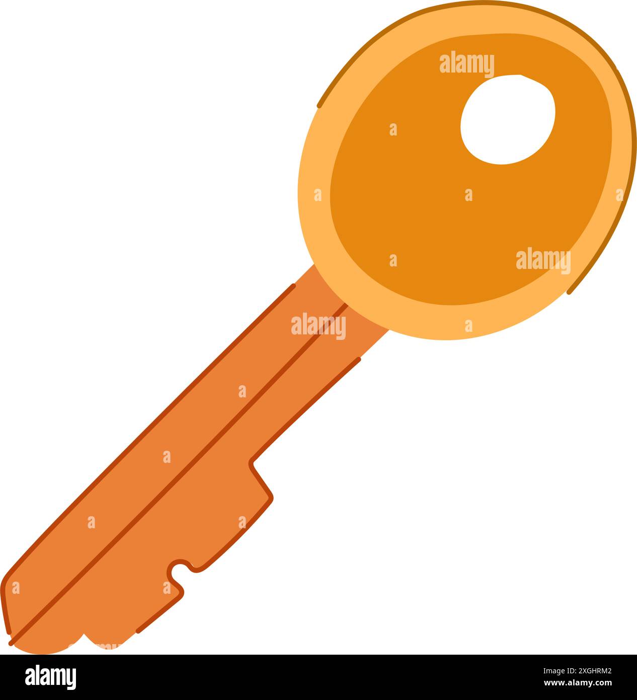 secure key cartoon vector illustration Stock Vector Image & Art - Alamy