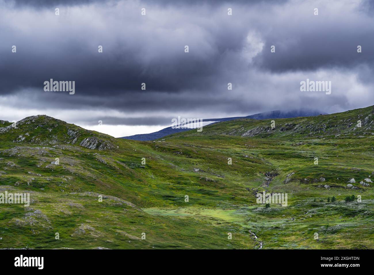 Aerial view valley rolling hills hi-res stock photography and images ...
