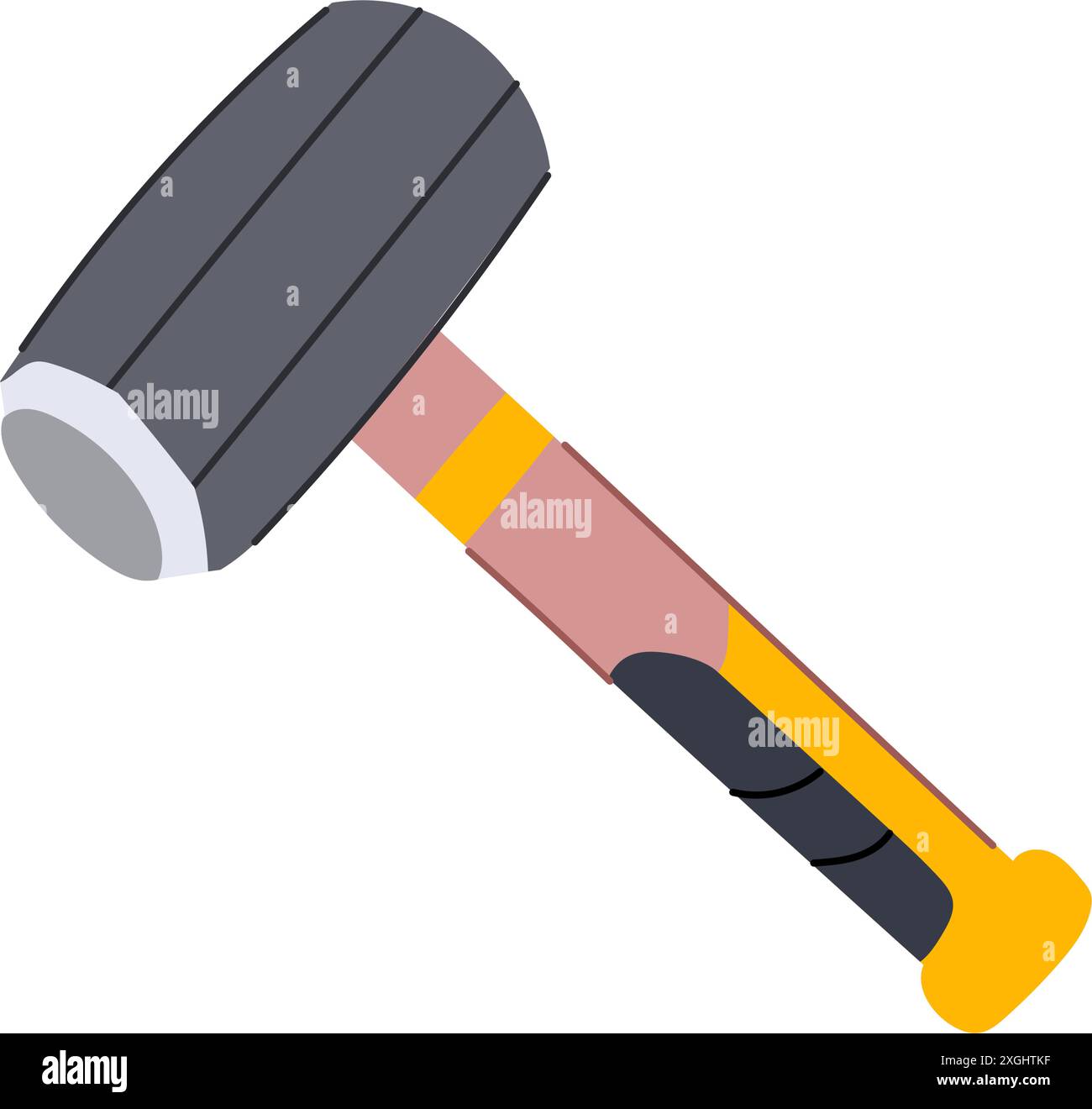 contruction mason s hammer cartoon vector illustration Stock Vector ...