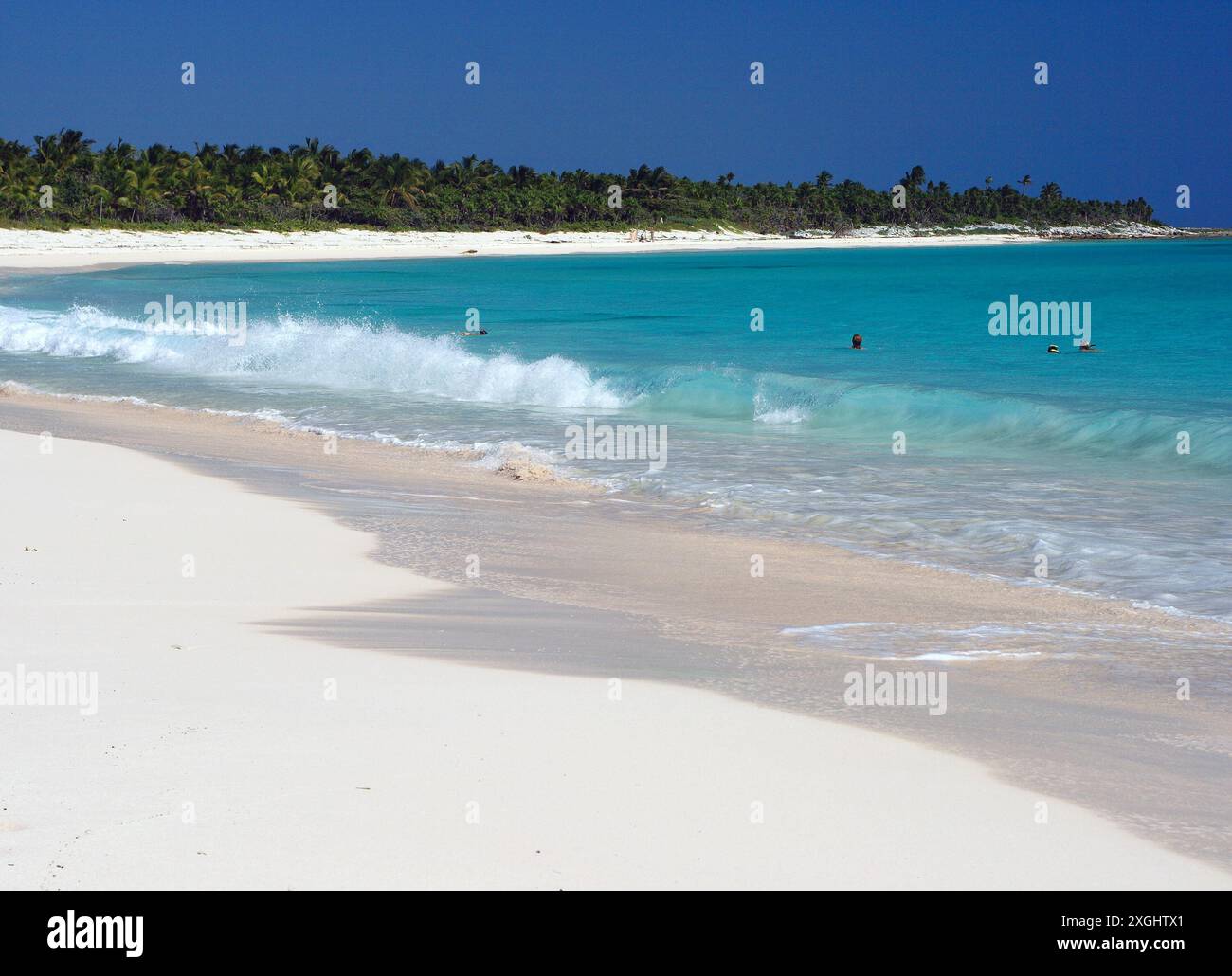 Mexico, Quintana Roo, Akumal. Costa Maya, Yucatan Peninsula. Beautiful ...