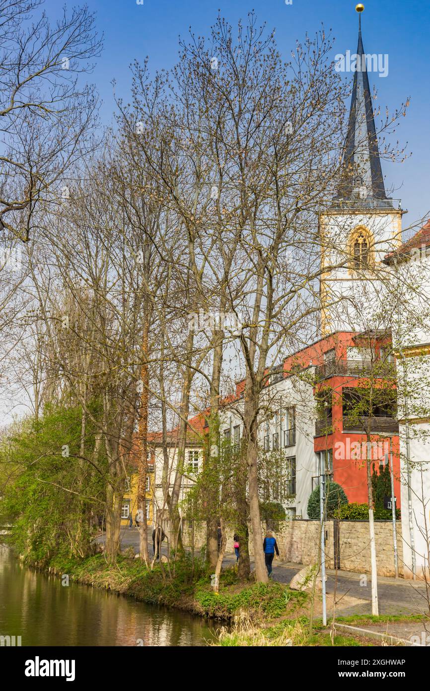 Erfurt river gera thuringen germany hi-res stock photography and images ...