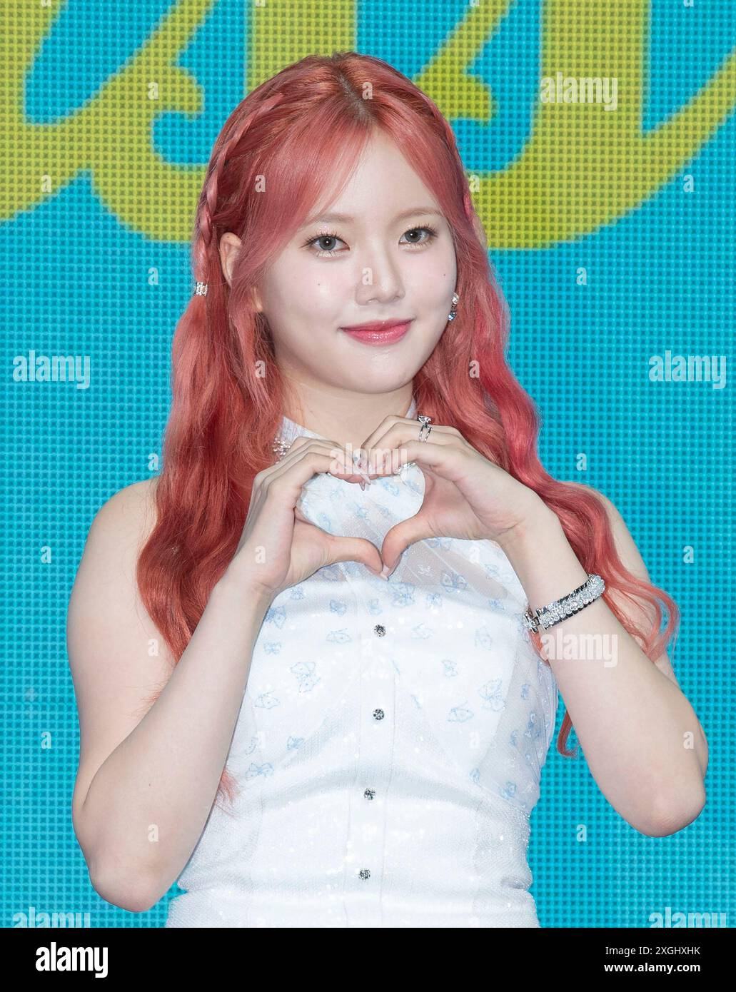 Seoul, South Korea. 9th July, 2024. South Korean singer Soojin, member ...