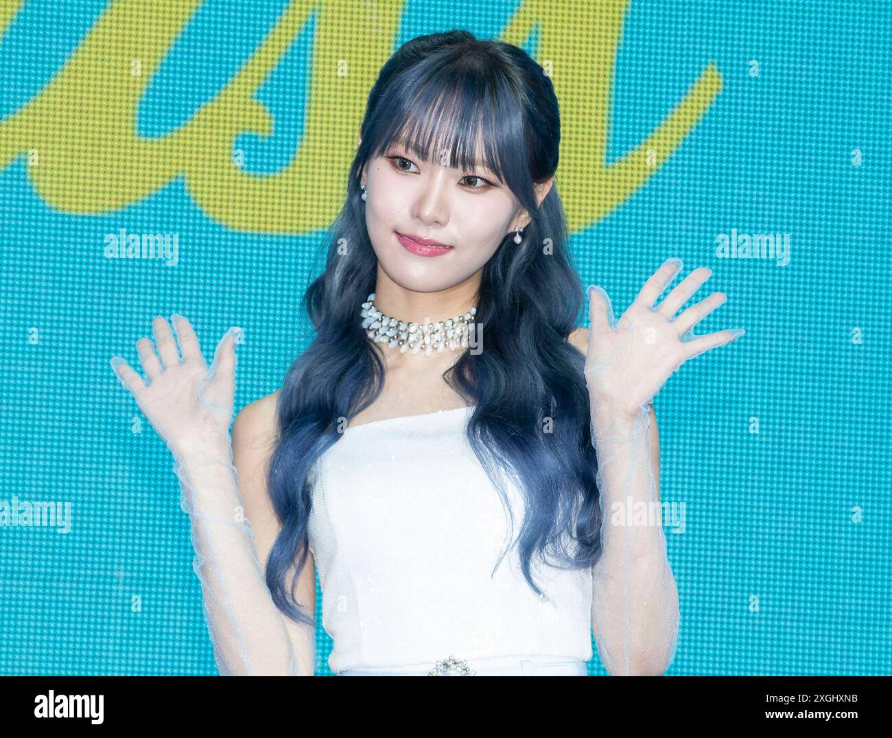 Seoul, South Korea. 9th July, 2024. South Korean singer Monday, member ...