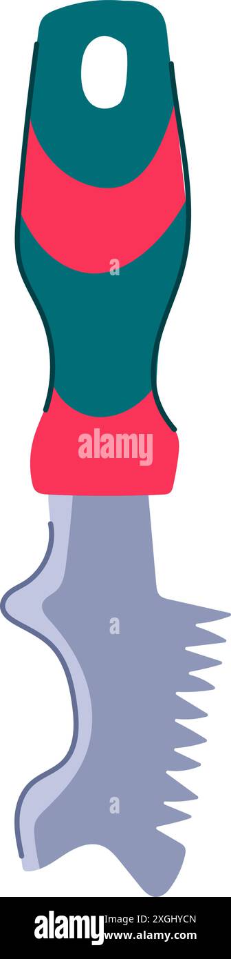 repair paint scraper cartoon vector illustration Stock Vector Image ...