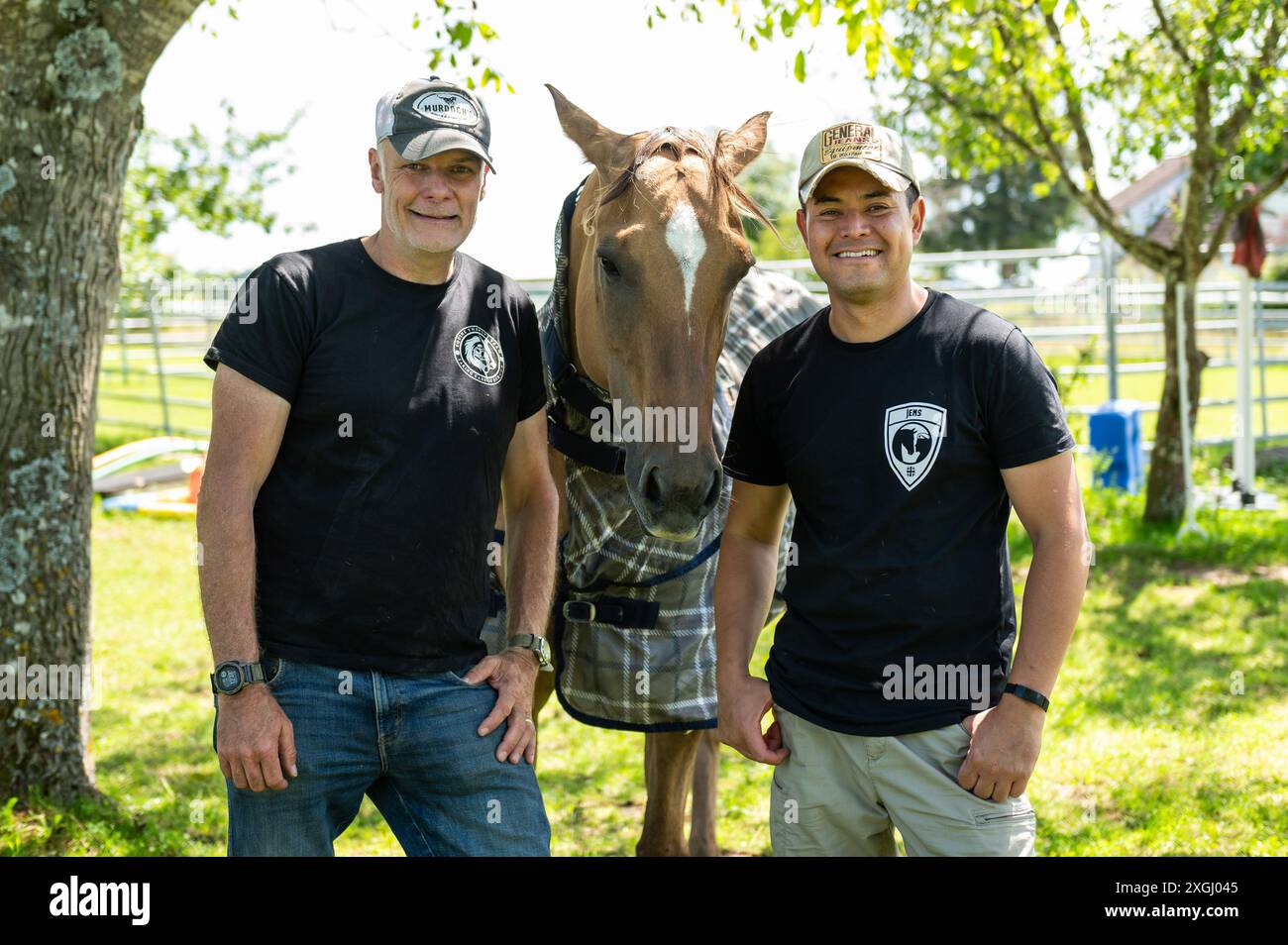 PRODUCTION - 09 July 2024, Baden-Württemberg, Aichhalden: Alexander ...