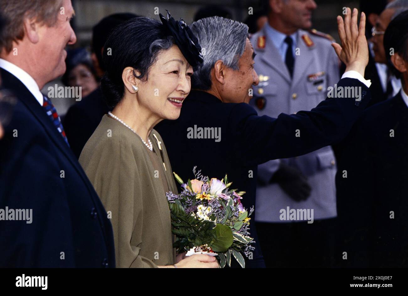 Emperor akihito empress michiko hi-res stock photography and images - Alamy