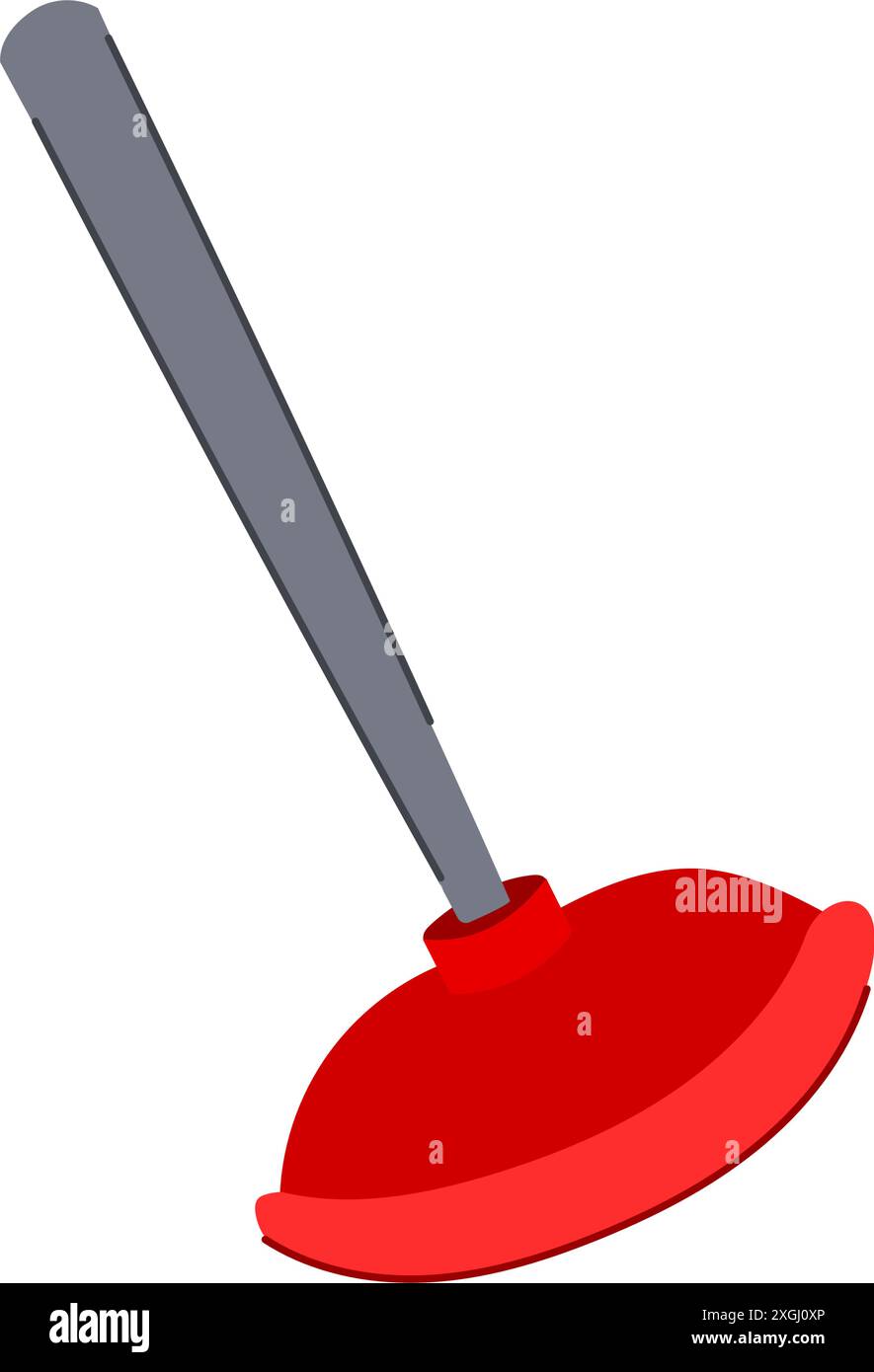 tool plunger cartoon vector illustration Stock Vector Image & Art - Alamy