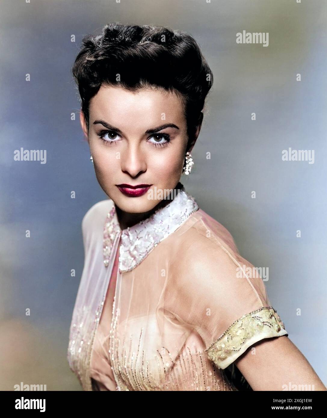 JEAN PETERS (1926-2000) American film actress in 1953 Stock Photo - Alamy