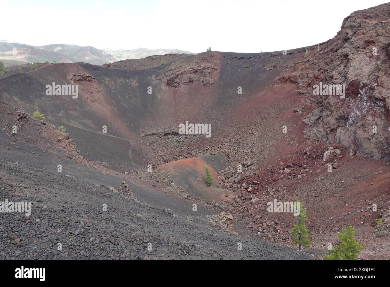 Dormant Cinder Cone, Craters of the Moon, Idaho Stock Photo - Alamy