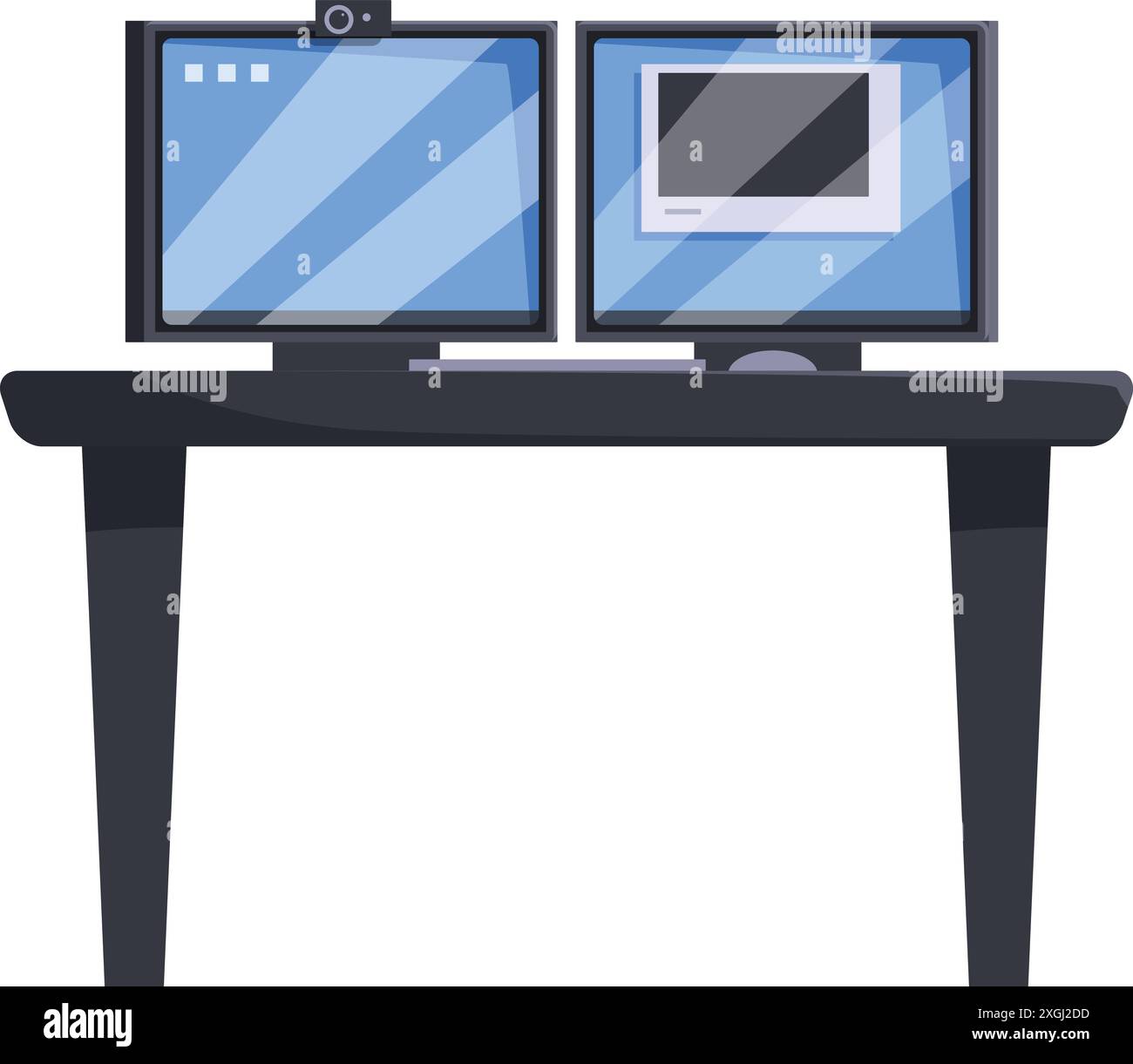 Streaming environment Stock Vector Images - Alamy