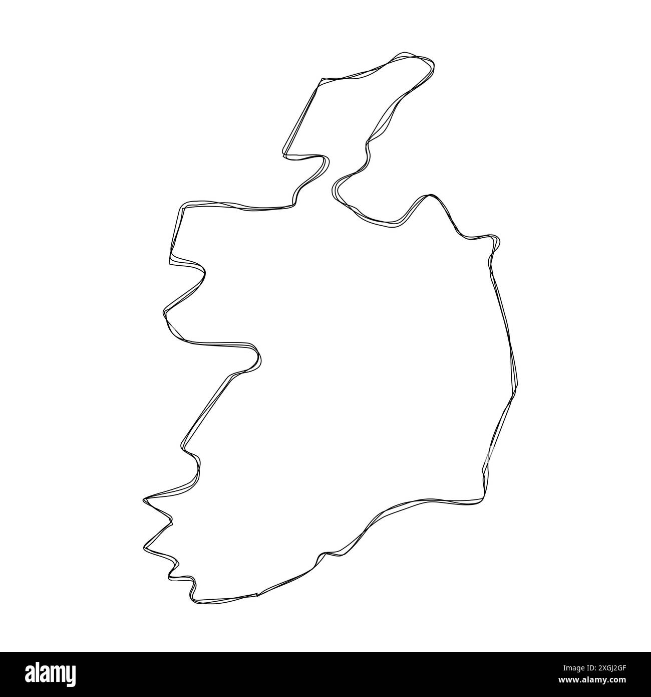 Dublin map vector Black and White Stock Photos & Images - Alamy