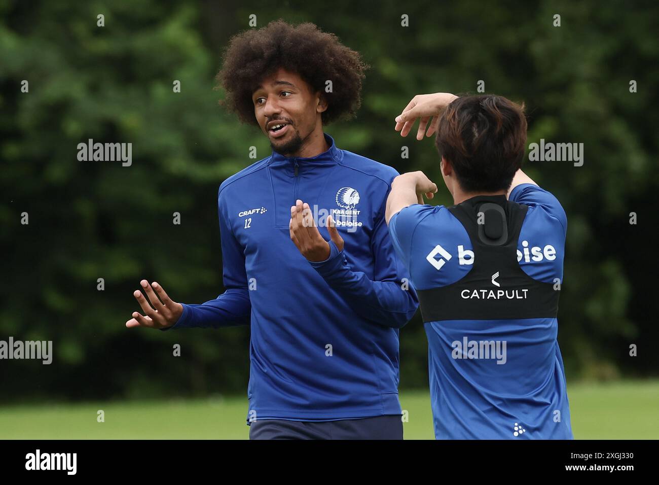 Burgh Haamstede, Netherlands. 09th July, 2024. Gent's Hugo Gambor ...