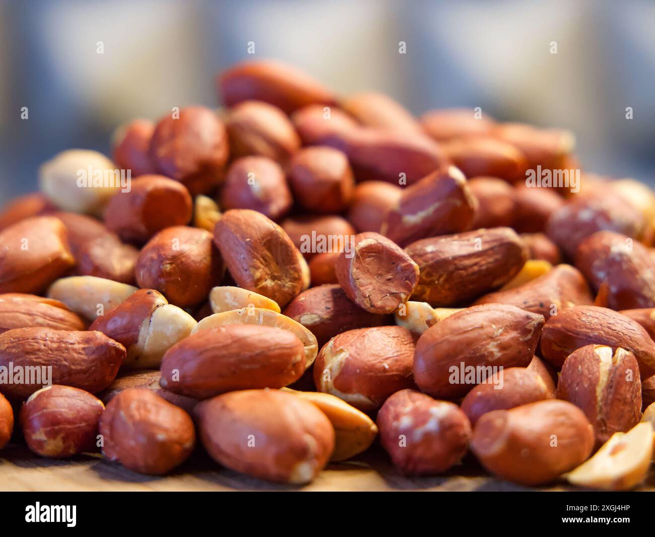 Raw Peanuts Visual. Focus on the raw beauty of peanuts, great for ...