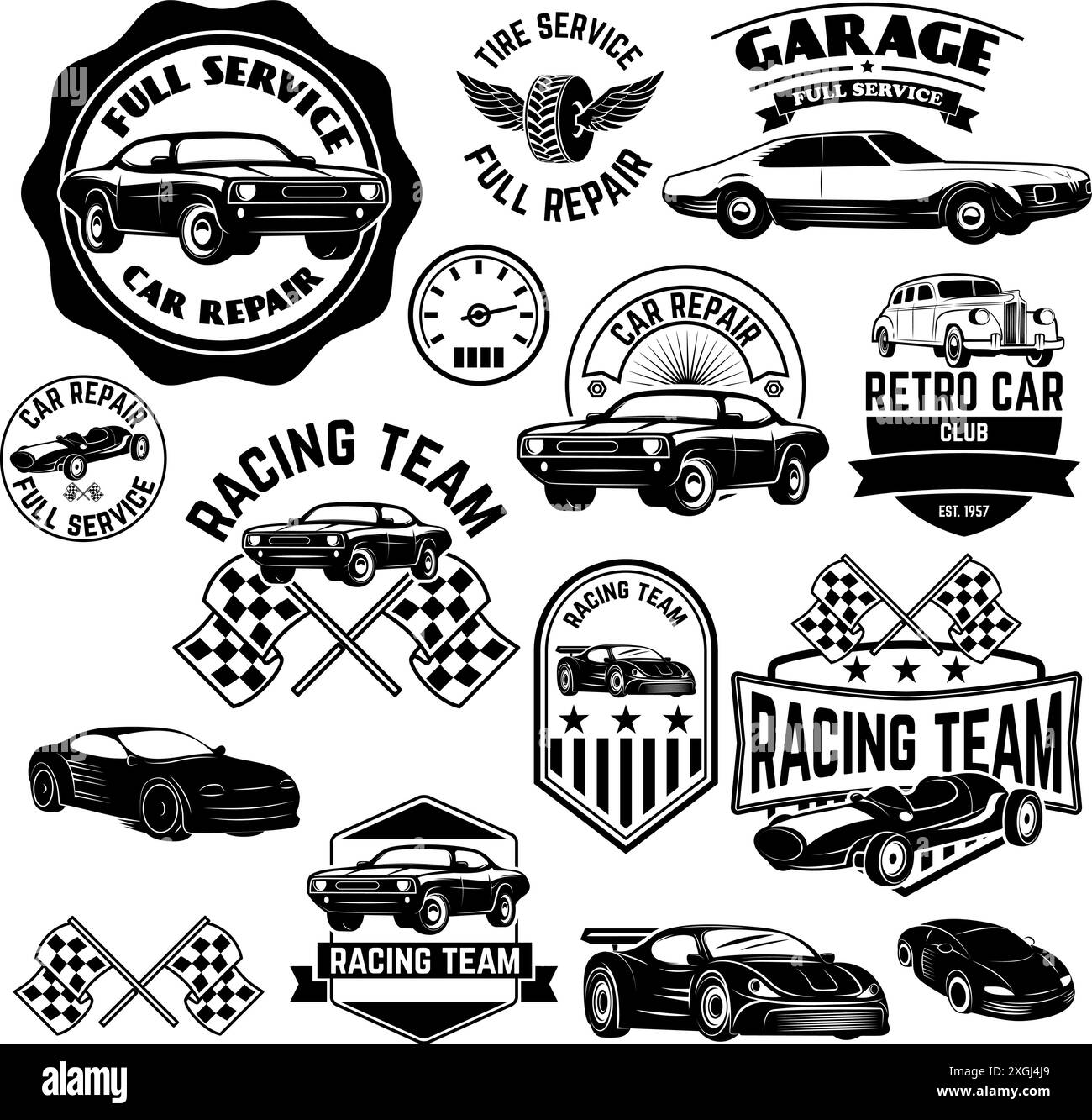 Car racing track texture Stock Vector Images - Alamy