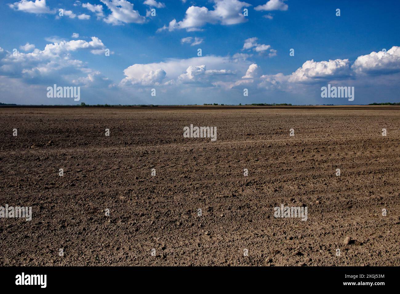 Empty farmland landscape hi-res stock photography and images - Alamy