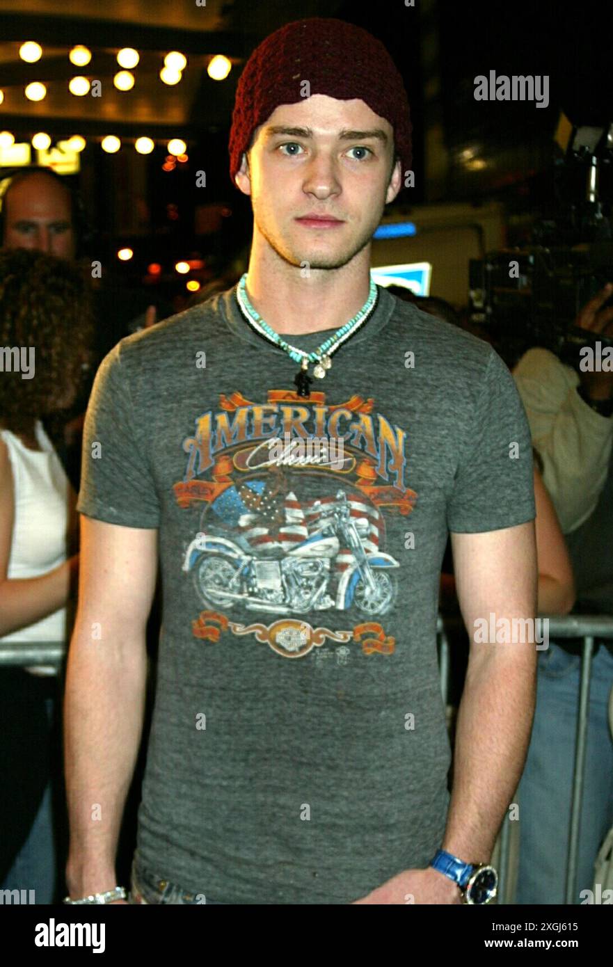 NEW YORK, NY – AUGUST 28: Justin Timberlake arrives for Joey Fatone’s ...