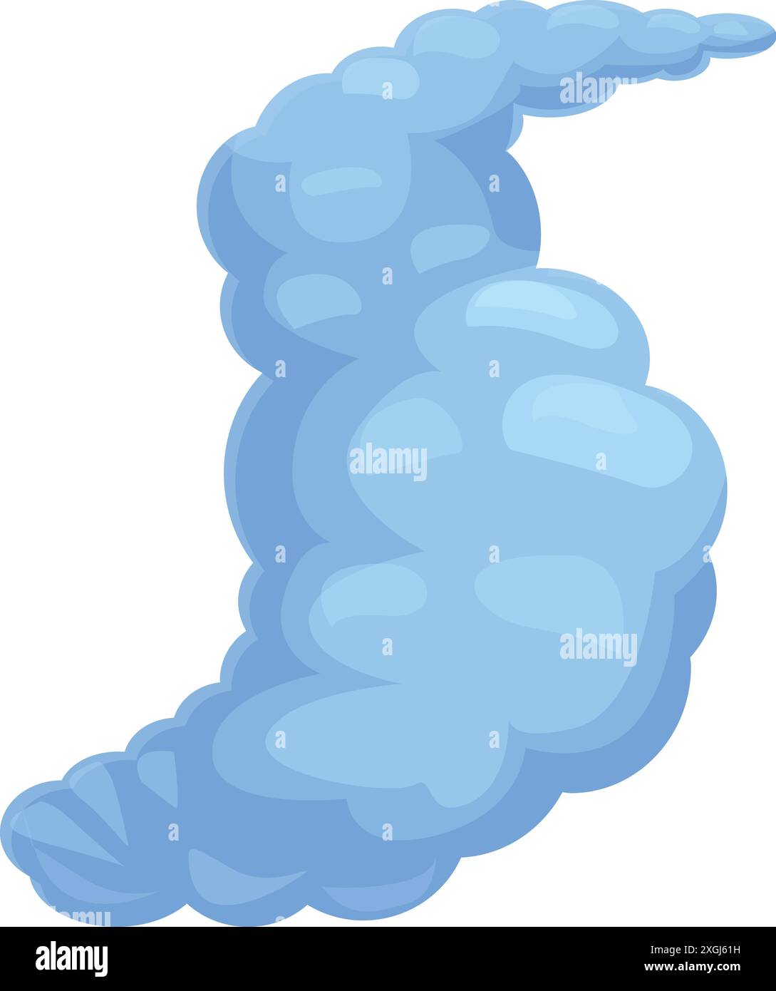 Floating in air white vapor Stock Vector Images - Alamy