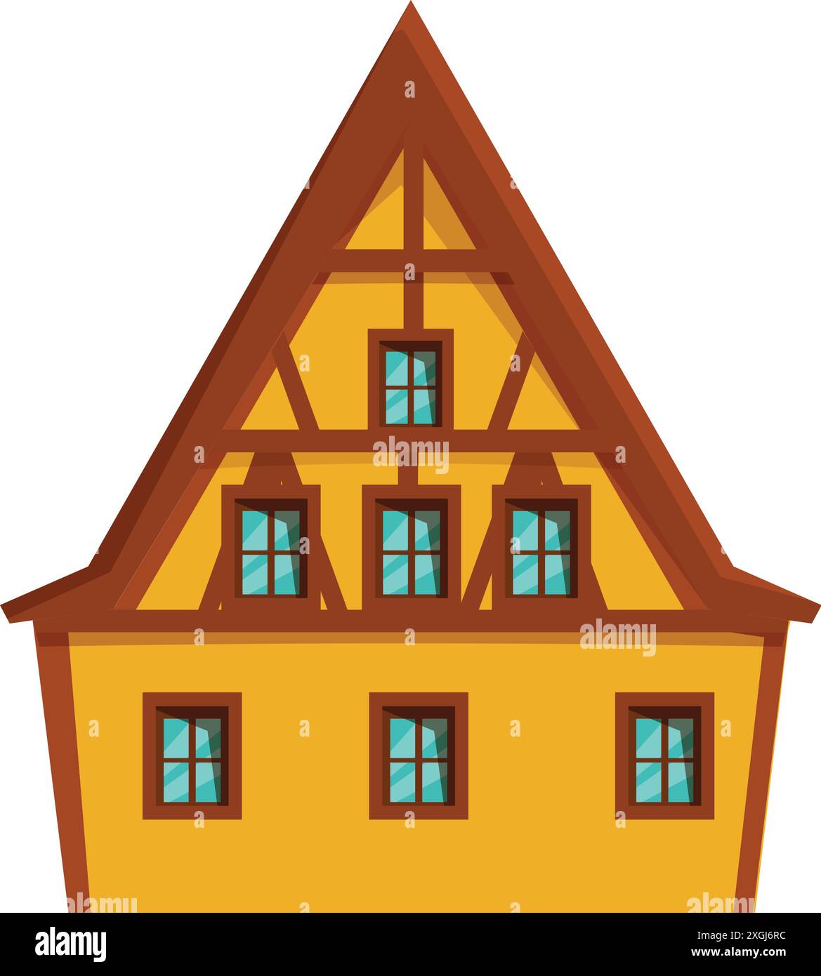 Home construction and framing and front Stock Vector Images - Alamy