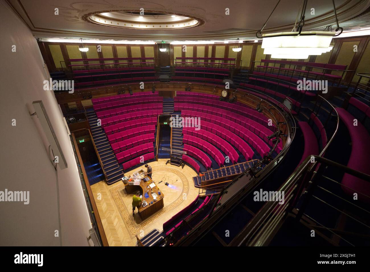 The lecture theatre at the Royal Institution used for the annual ...