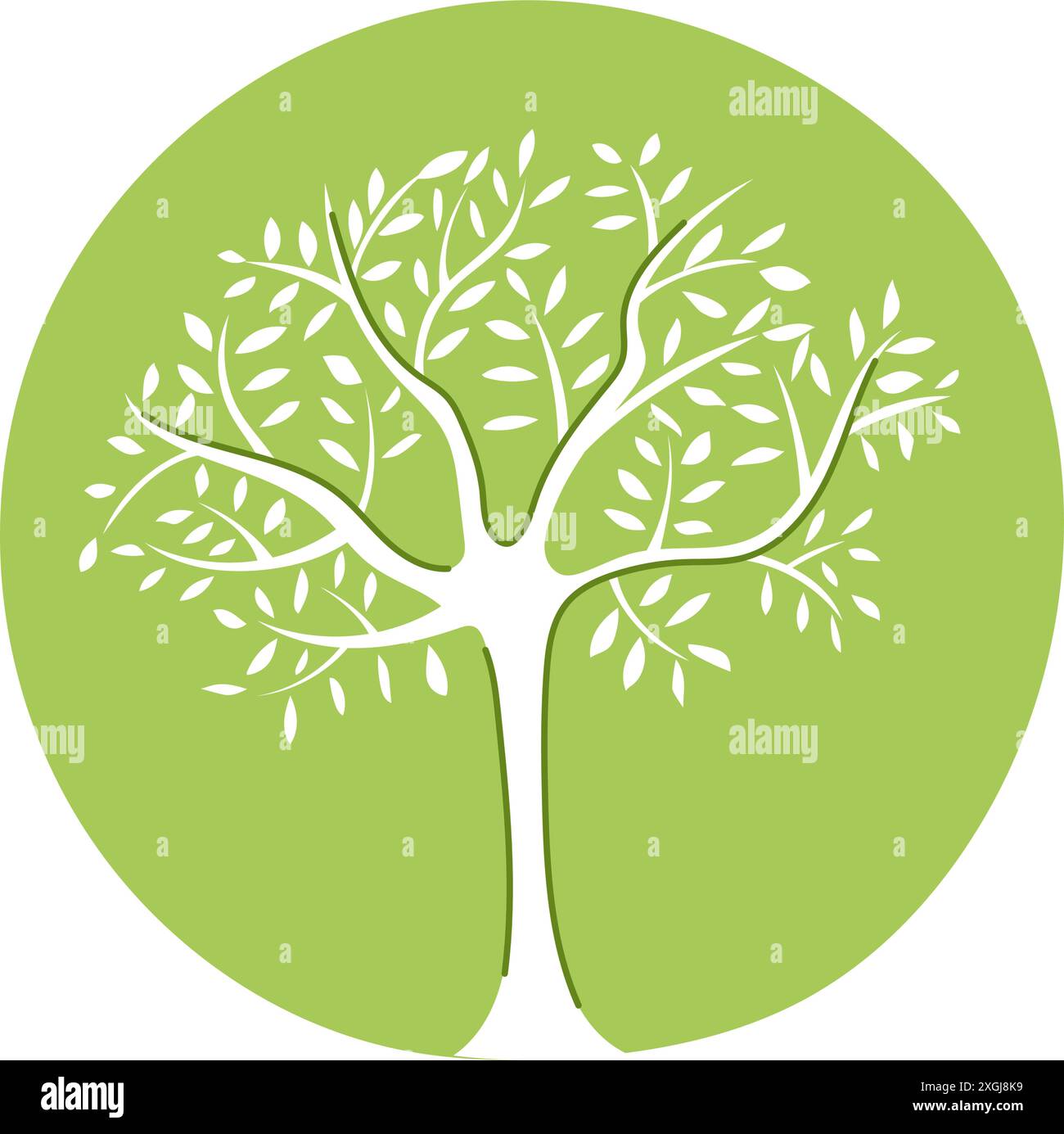 earth tree of life cartoon vector illustration Stock Vector Image & Art ...