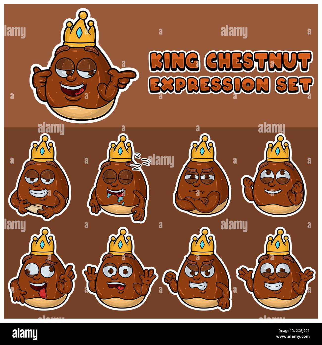 Chestnut eye Stock Vector Images - Alamy