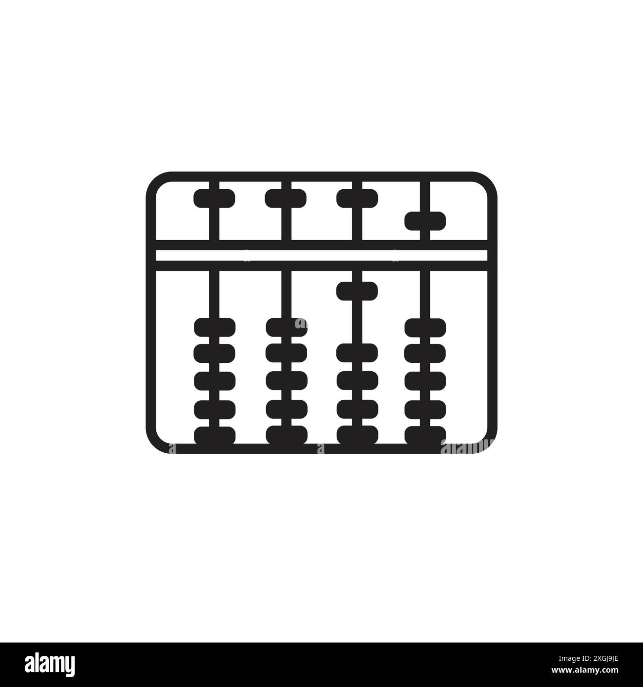 Abacus icon vector logo set collection for web app ui Stock Vector ...