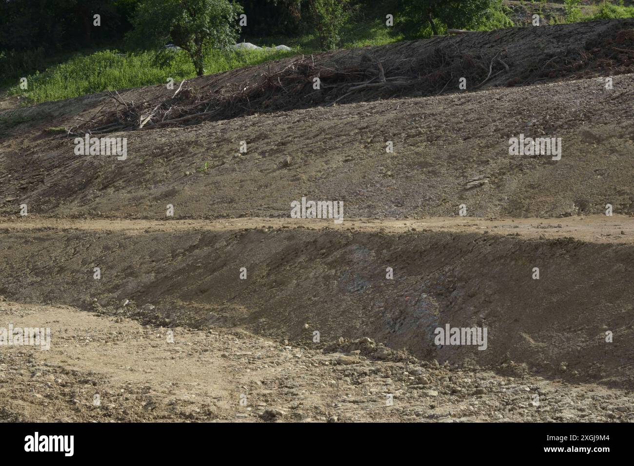 renaturation or ecological restoration by architecture in damaged or ...