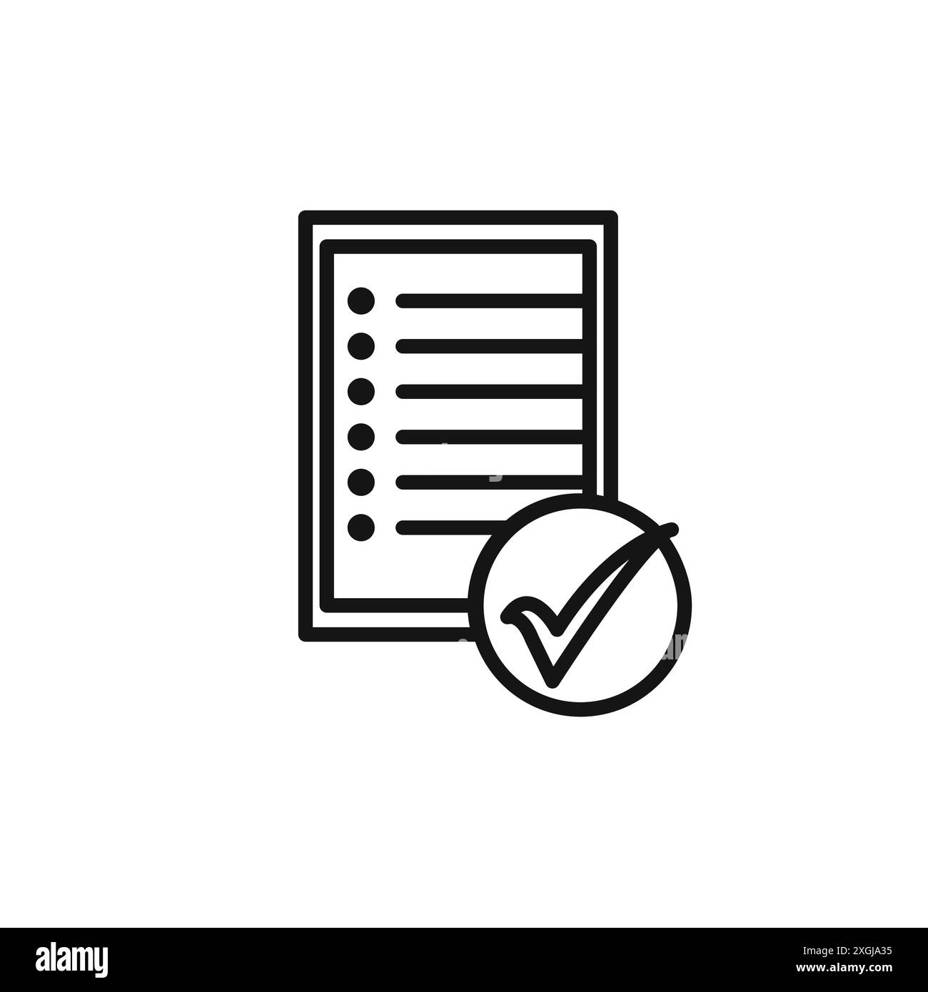 Assessment Icon Vector Logo Set Collection For Web App Ui Stock Vector