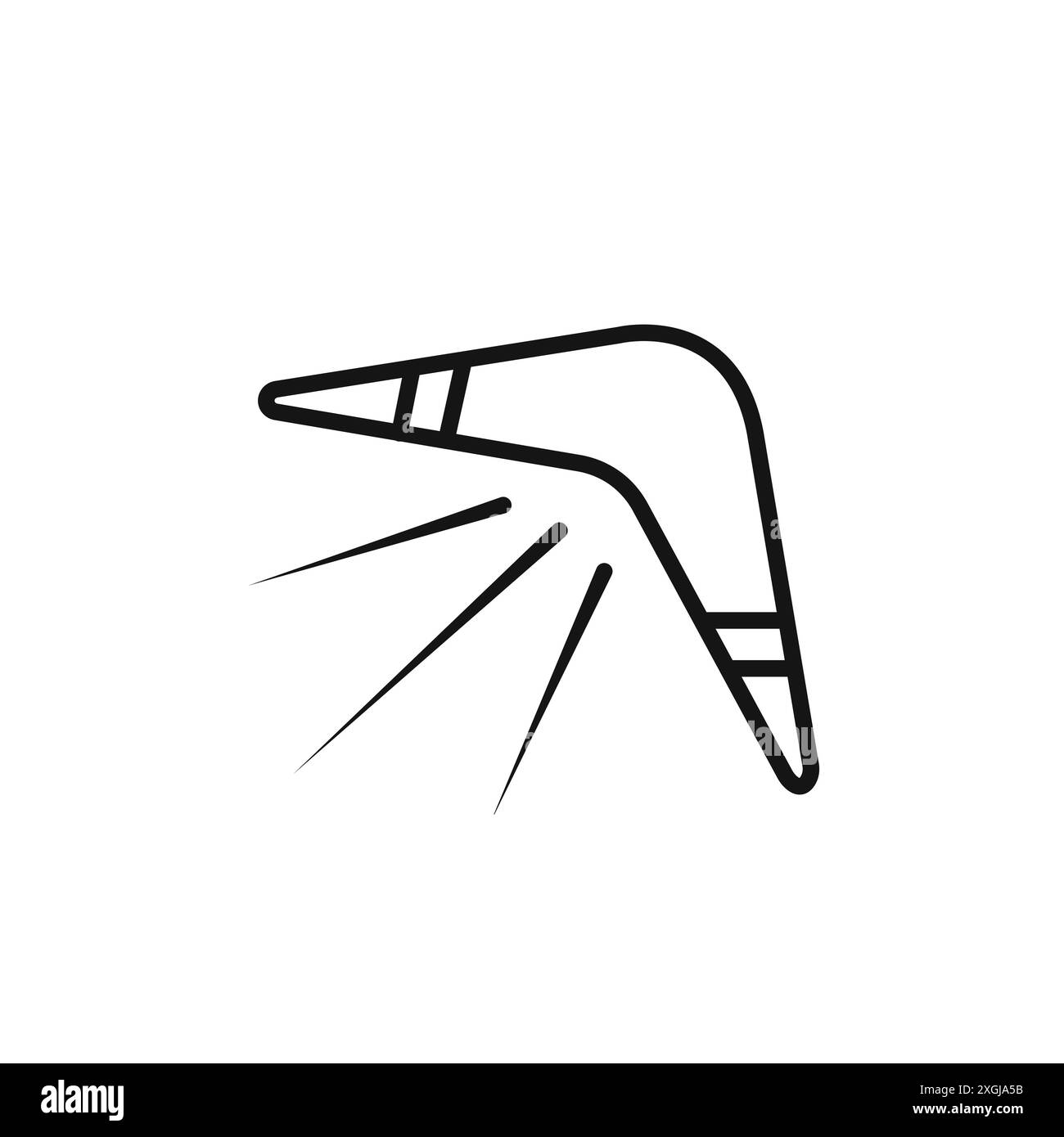Boomerang Icon vector logo set collection for web app ui Stock Vector ...