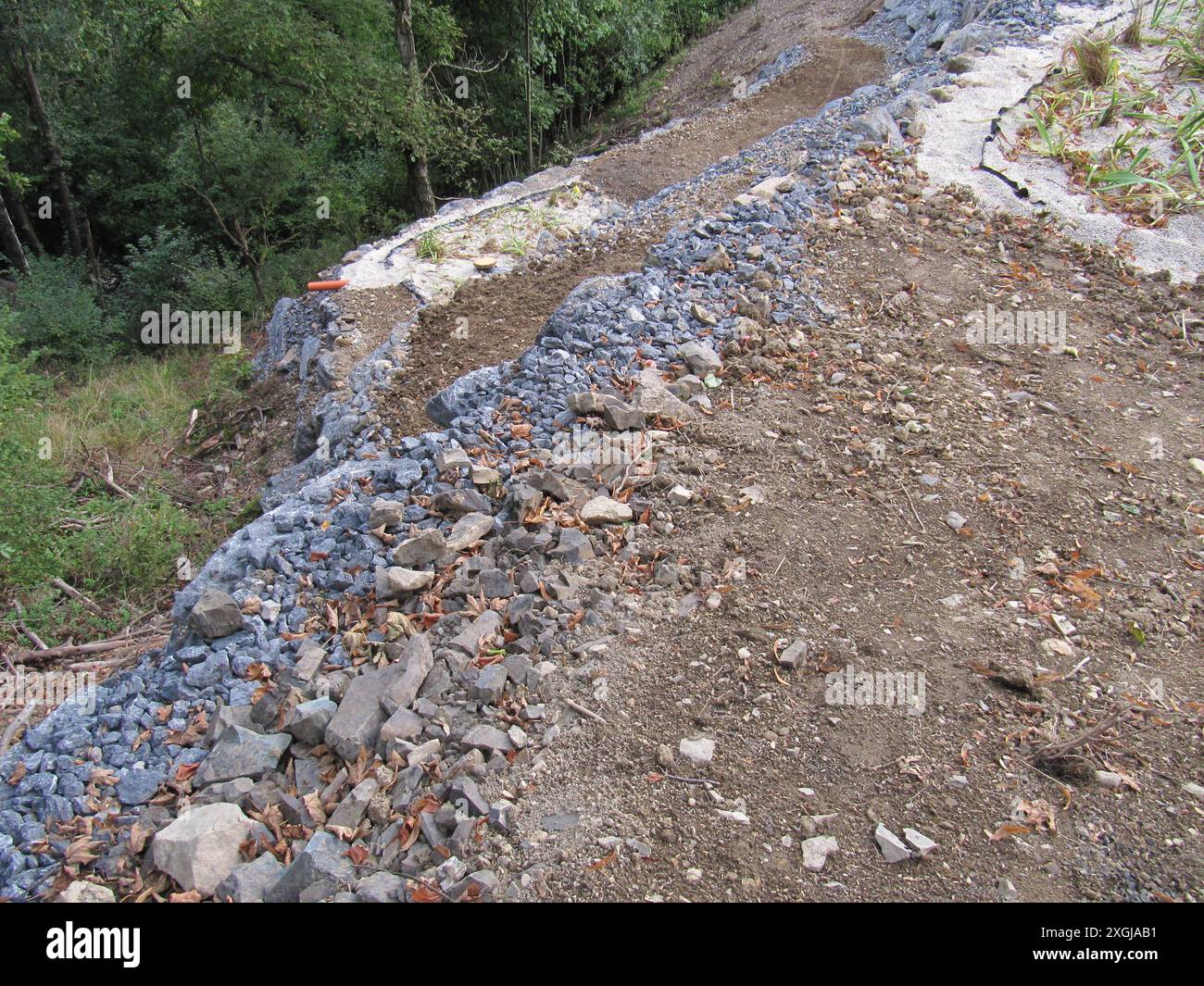 renaturation or ecological restoration by architecture in damaged or ...