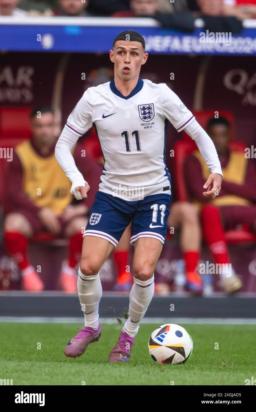 Phil Foden (England) ; July 5 ; 2024 - Football : UEFA Euro Germany ...