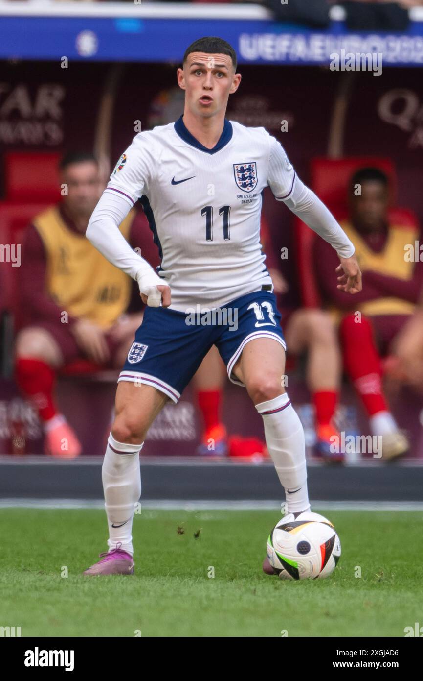 Phil Foden (England) ; July 5 ; 2024 - Football : UEFA Euro Germany ...