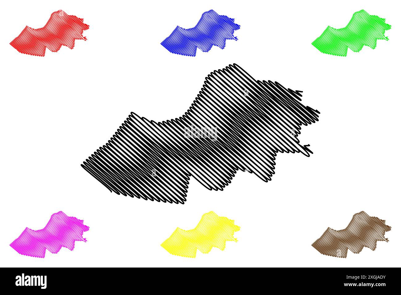 Leusden municipality (Kingdom of the Netherlands, Holland, Utrecht ...