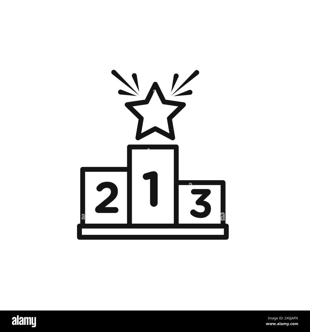 champion podium icon vector logo set collection for web app ui Stock Vector Image & Art - Alamy