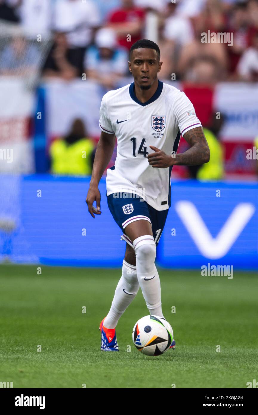 Ezri Konsa (England) ; July 5 ; 2024 - Football : UEFA Euro Germany ...