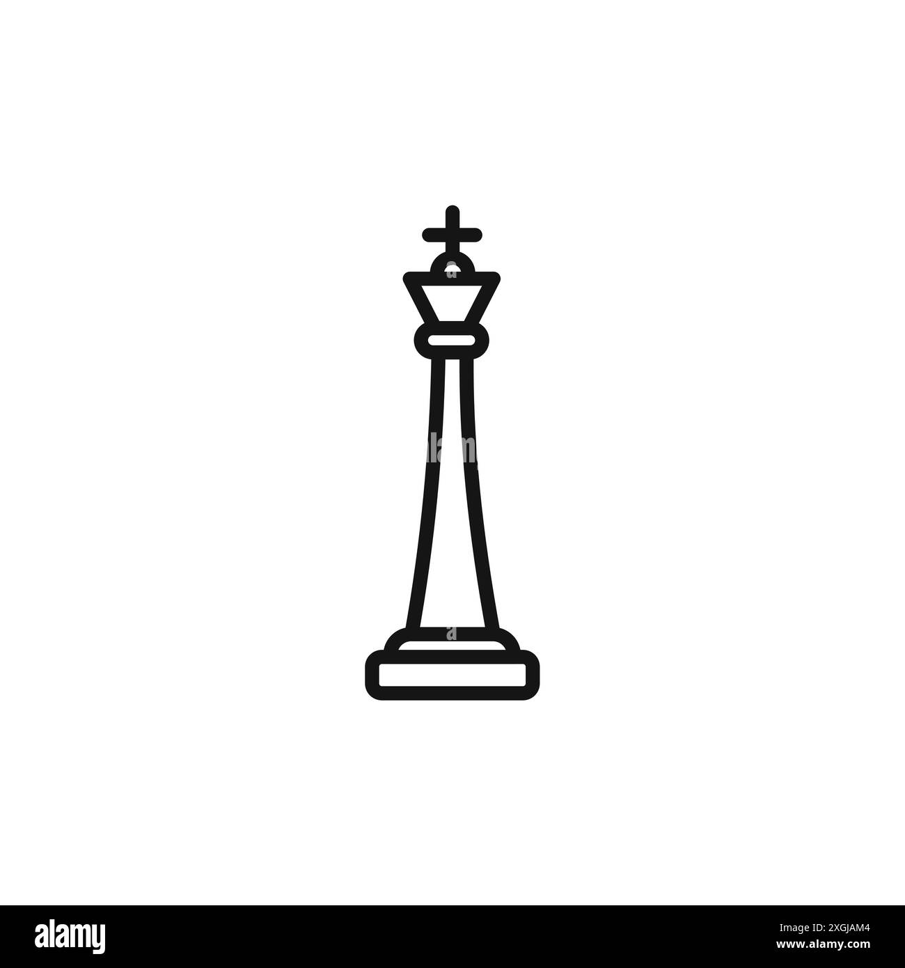 Chess king icon vector logo set collection for web app ui Stock Vector ...