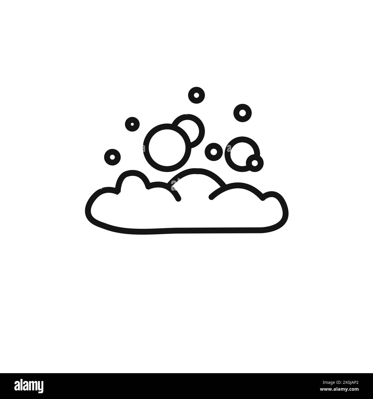 Bubbles logo Black and White Stock Photos & Images - Alamy