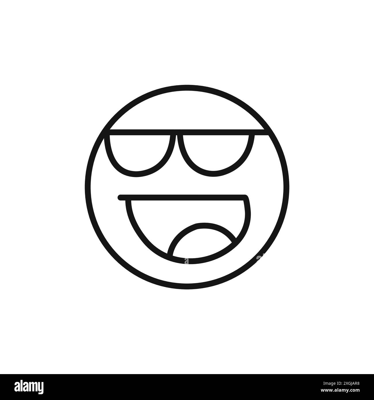 Cool Emoji Icon vector logo set collection for web app ui Stock Vector ...